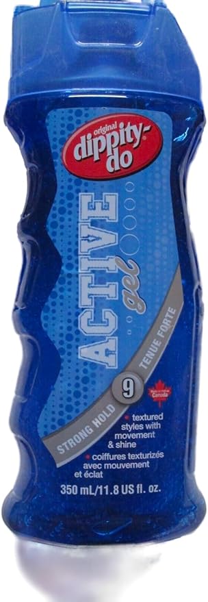 DIPPITY-DO GEL ACTIVE HAIR GEL - STRONG HOLD 350ml : Amazon.ca: Beauty ...