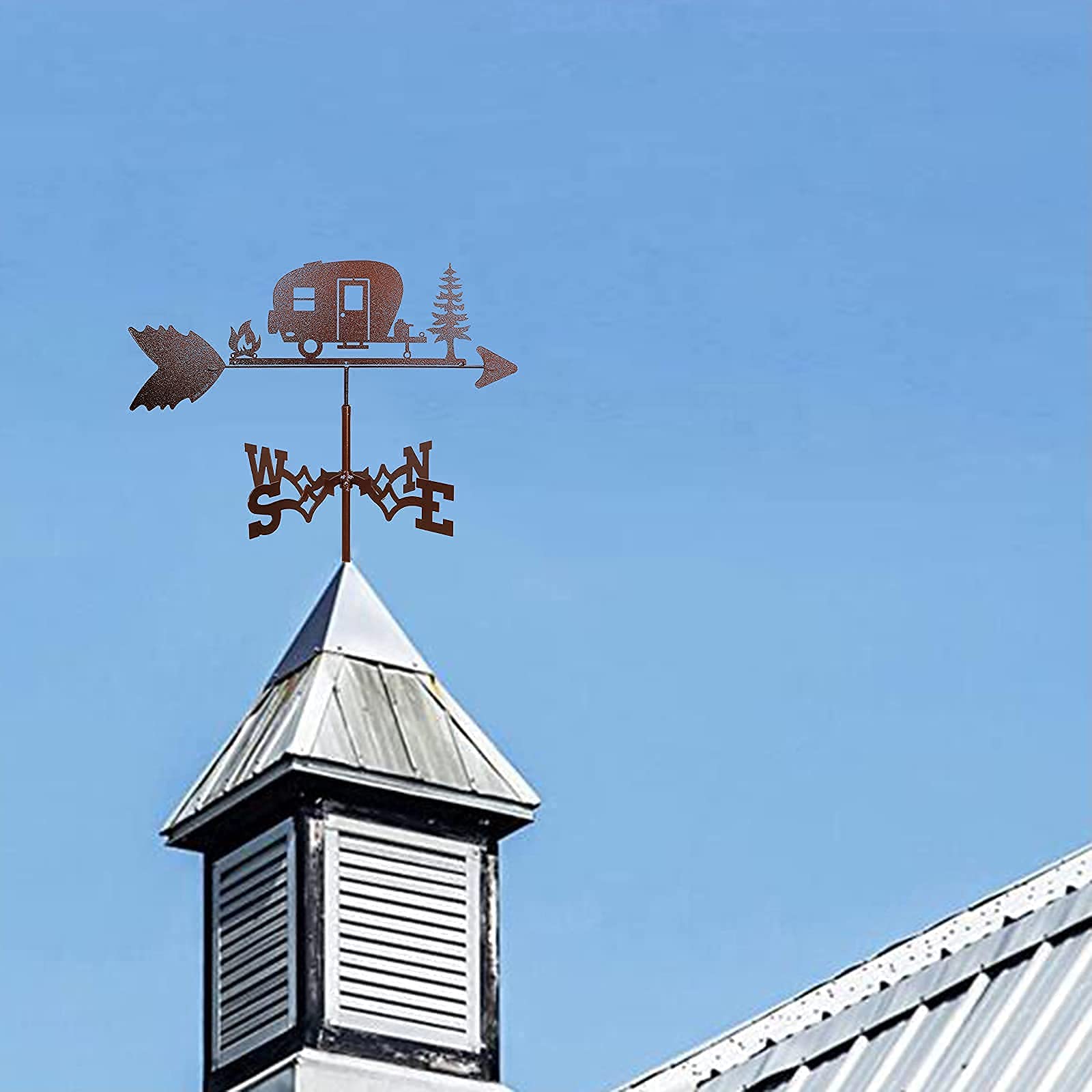 Outdoor Wind Vane For Roof Decoration Iron Pig Weather Vane - Metal ...