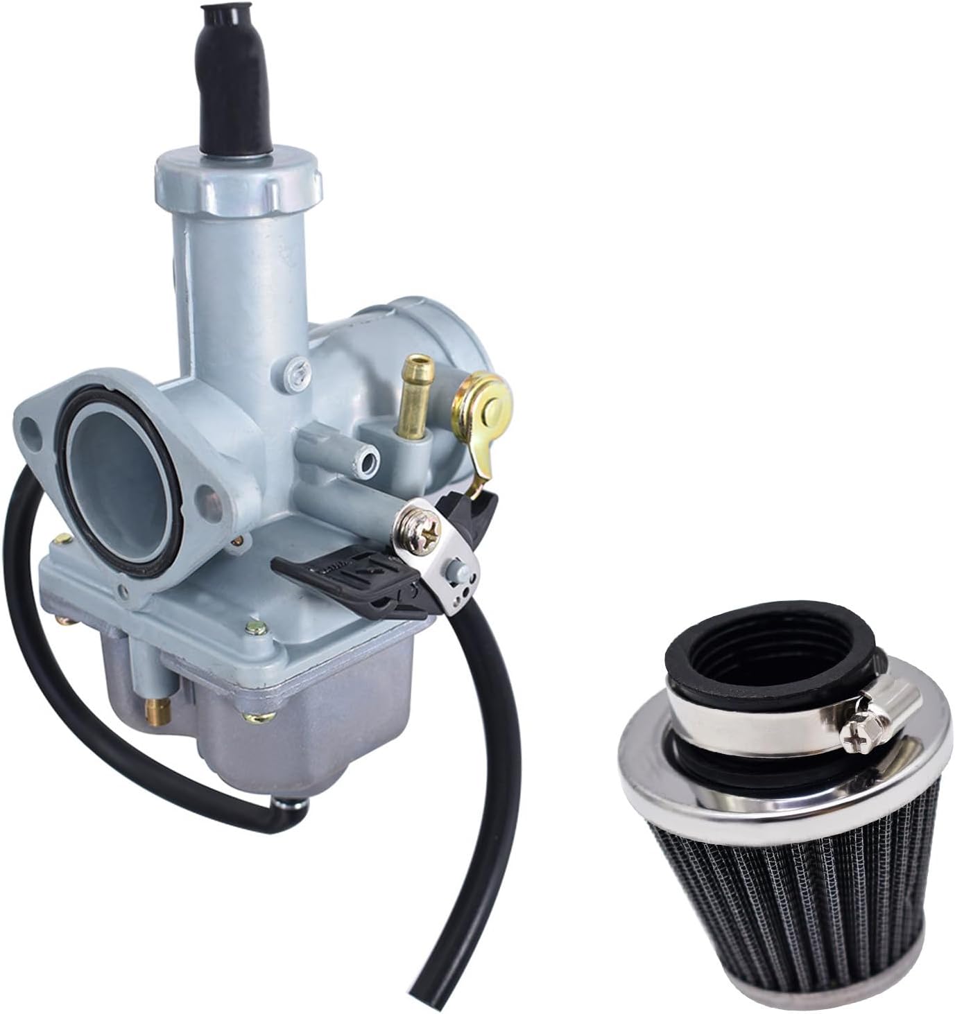 Amazon.com: CILOYU PZ26 Carburetor Carb Kit Replacement for CG 125cc 150cc 250cc TRX200 TRX250 ...