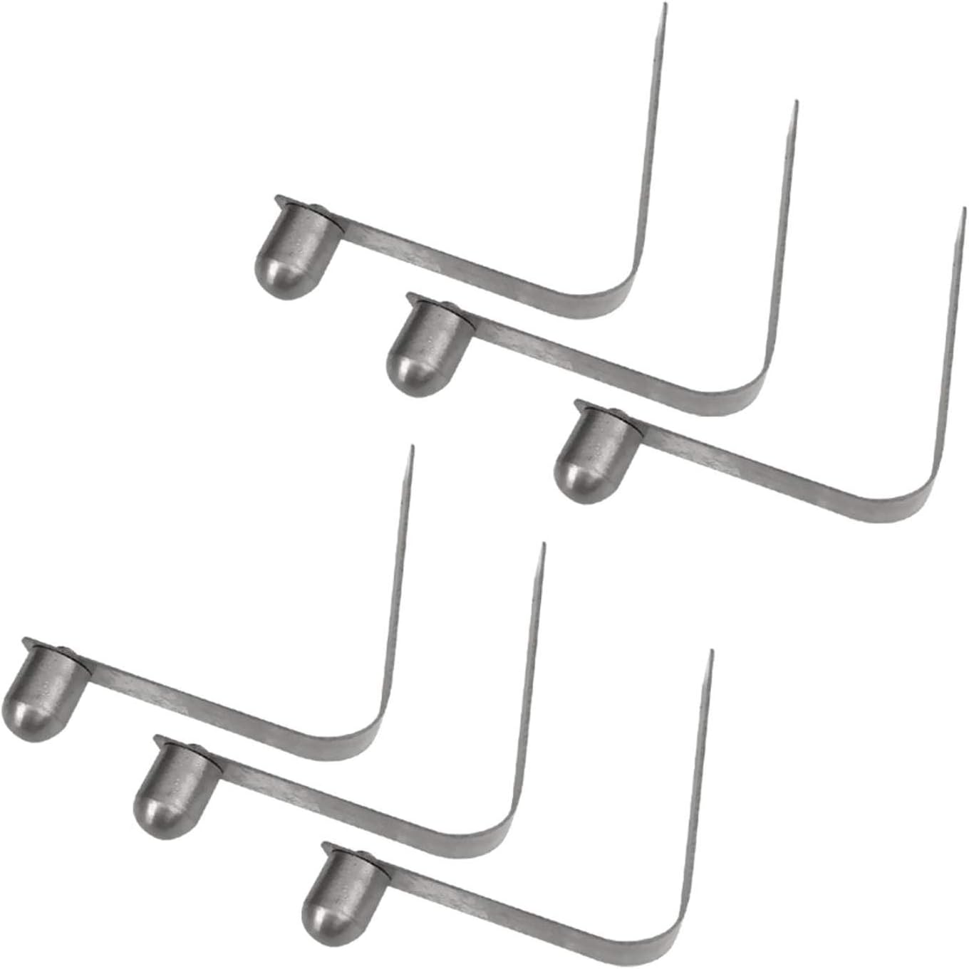 Sepikey Spring Clips Tent Pole Clips Camping Awning Accessories 6 Pcs ...