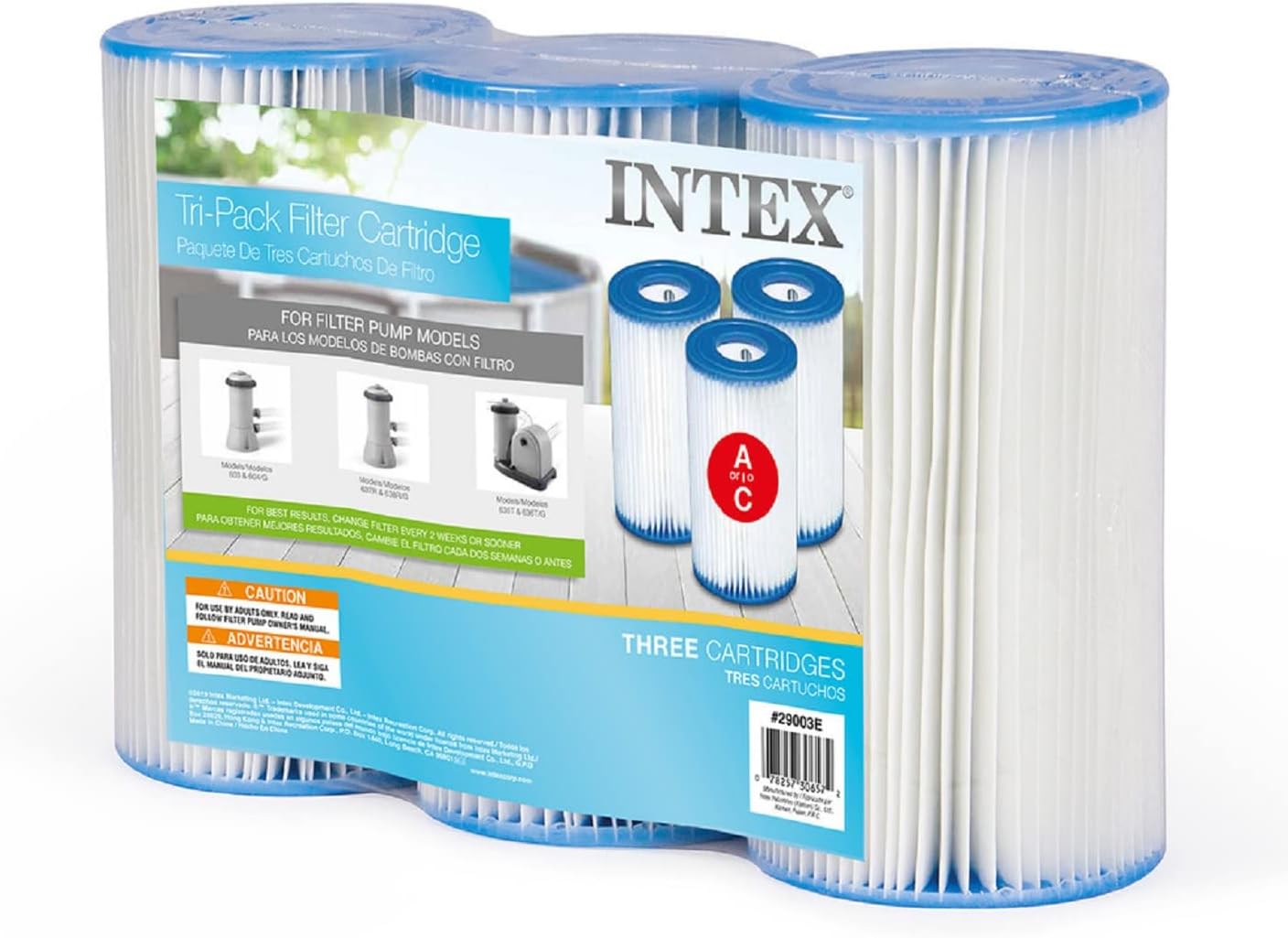 Amazon.com : (Pack of 6) Intex 29000E/59900E Easy Set Pool Replacement ...