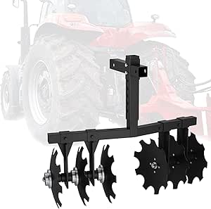 Amazon.com: Jenified 28-inch Disc Plow Harrow, Adjustable Black Disc ...