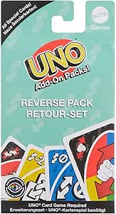 Amazon.com: Mattel Uno Add-On Packs! - Reverse Pack : Toys & Games