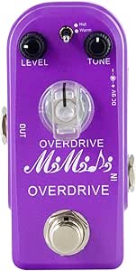 Amazon.com: MIMIDI Overdrive Super Mini Size Guitar Effect Pedal with ...