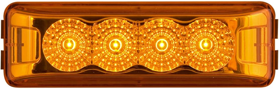 Amazon.com: Optronics LED Clearance Marker Thin Line Amber 4-Diode ...