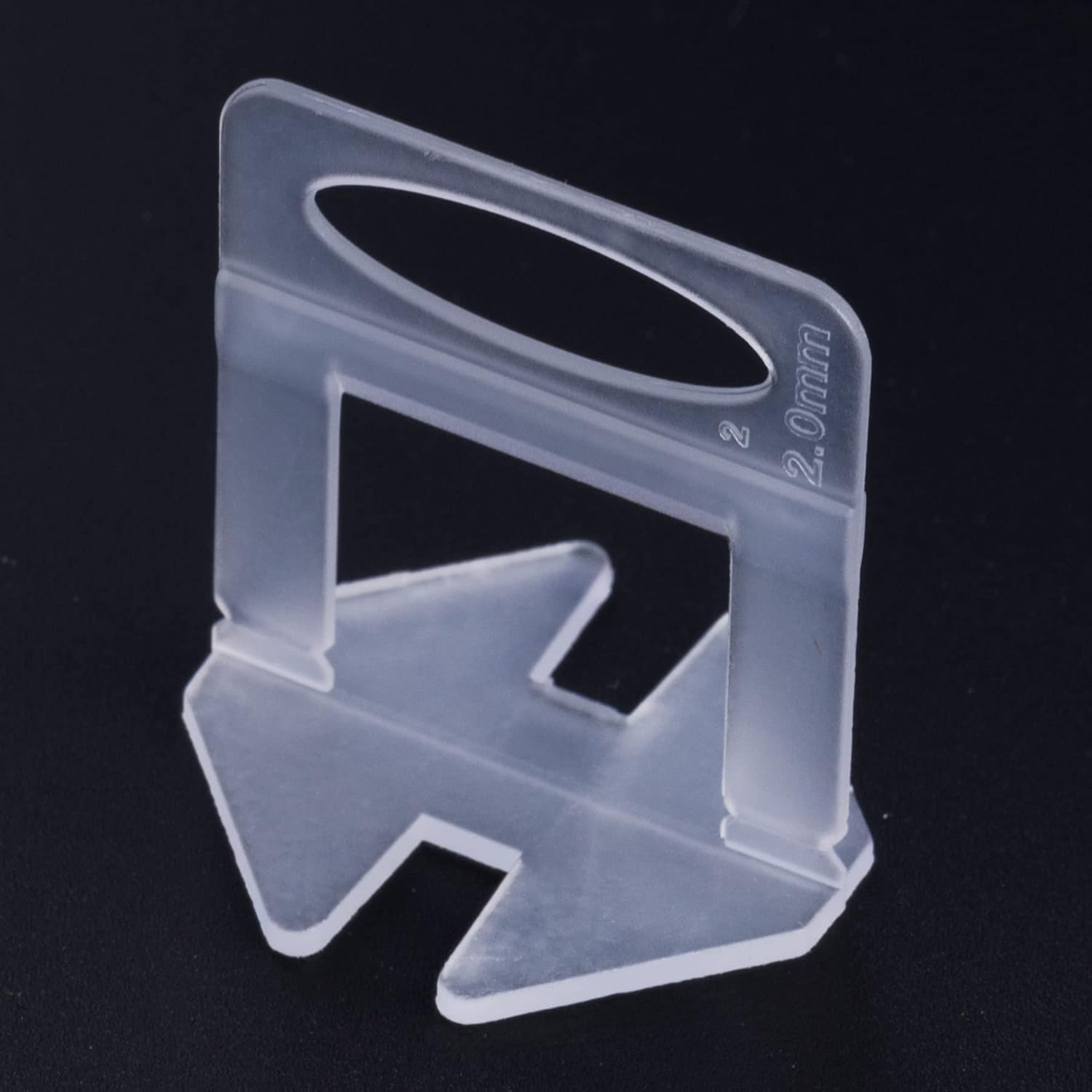 Tile Leveling System 400 pcs Tile Spacer Clips for Floor Wall (2mm ...