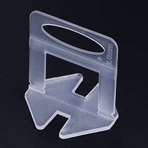 Tile Leveling System 400 pcs Tile Spacer Clips for Floor Wall (2mm ...