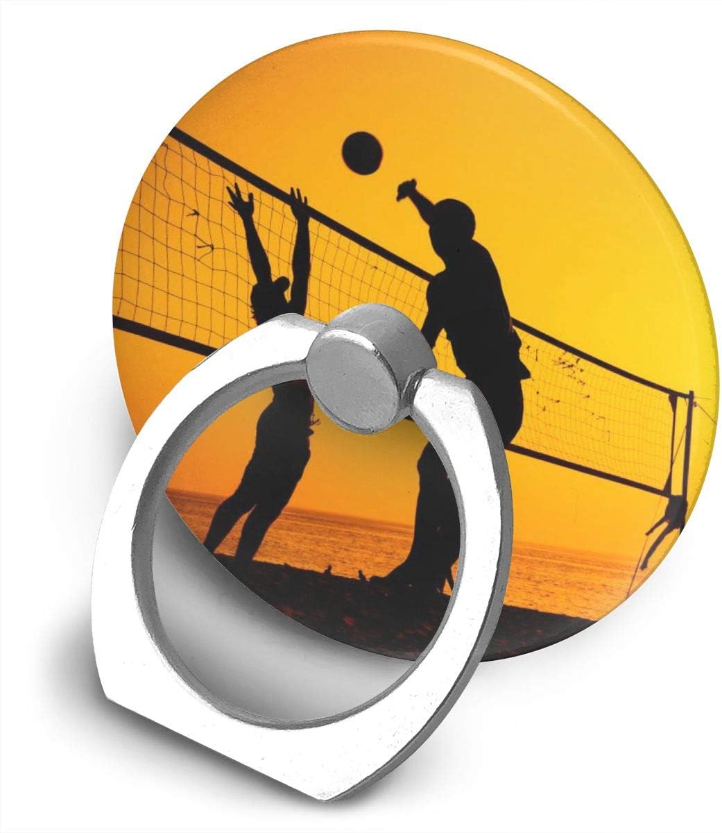 Amazon.com: Markui Cell Phone Finger Ring Holder Beach Volleyball ...