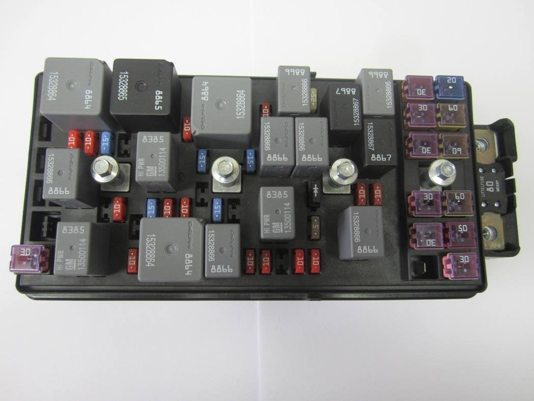 Amazon.com: GM Engine Compartment Fuse Box Block Module with Relays and ...