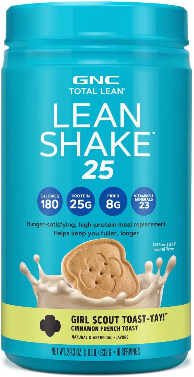 Amazon.com: GNC Total Lean Lean Shake 25 - Girl Scout Toast-Yay ...
