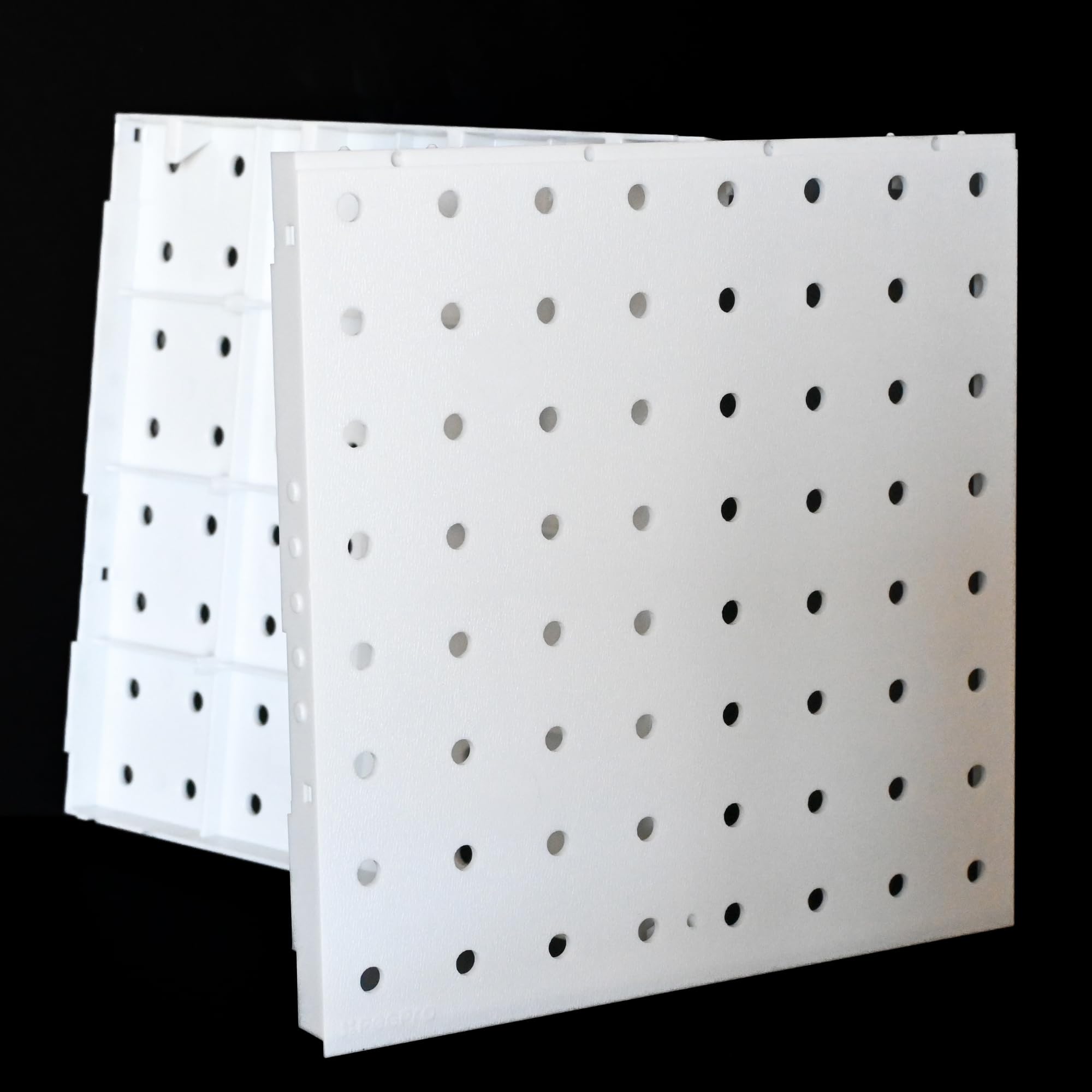 Wall Peg Board PegPro Pegboard Tile Kit Easy Solo Installation ...