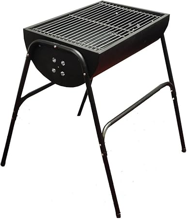 Kingfisher Half Barrel BBQ : Amazon.co.uk: Garden