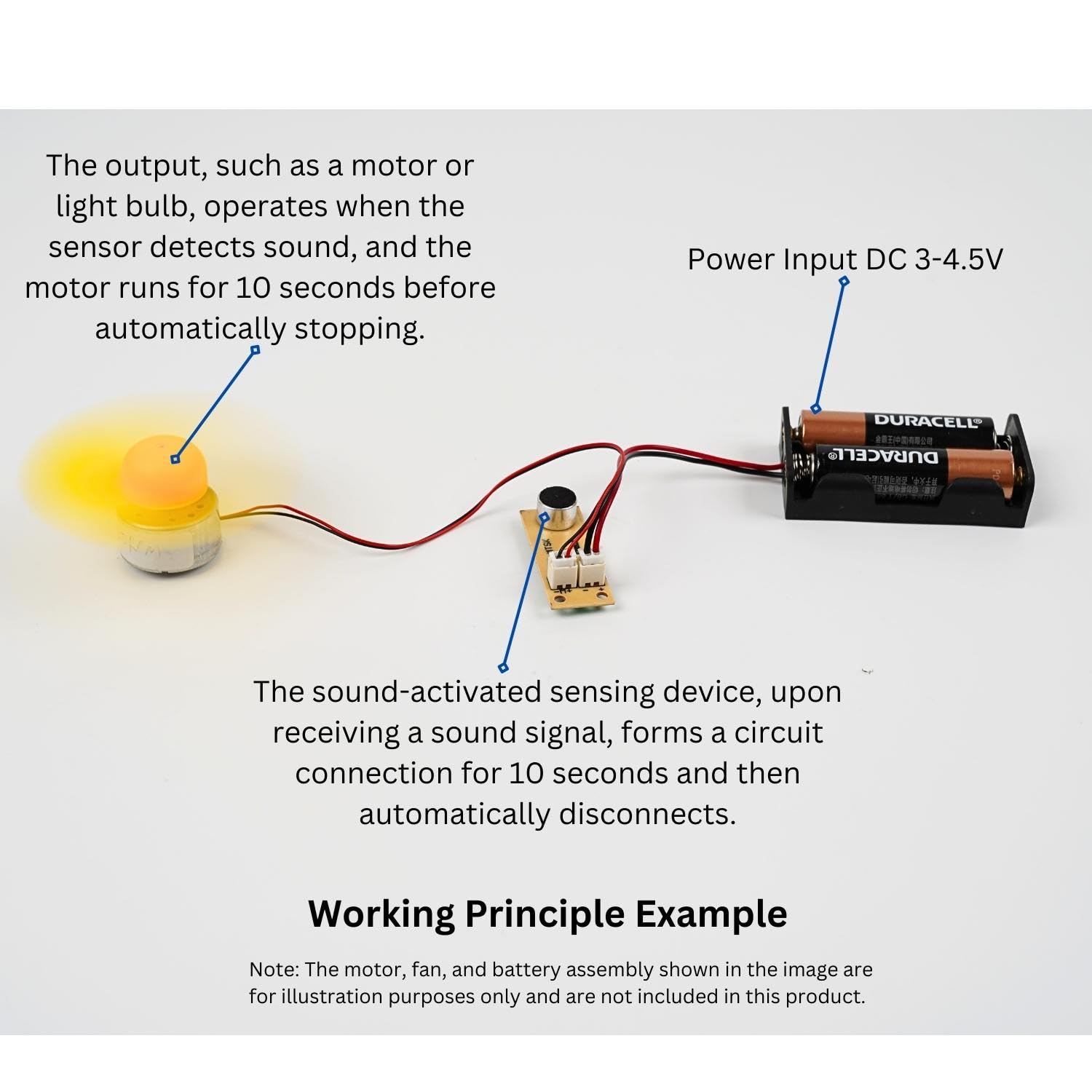 Snapklik.com : Science Sound-Activated PCB Component For Kids Students ...