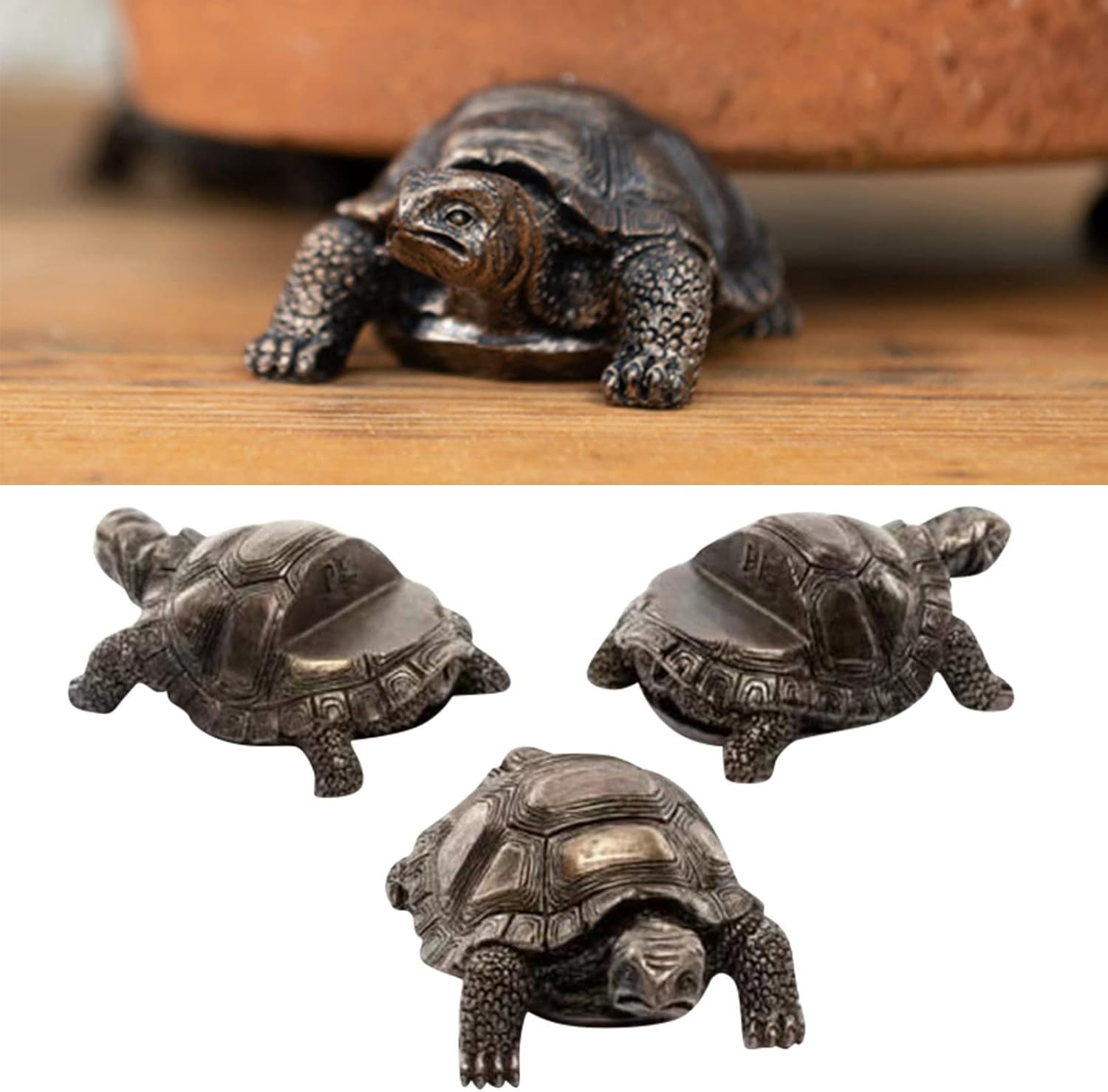 Amazon.com : SEEROOTOYS Pot Feet for Outdoor Planters,3Pcs Resin Animal ...