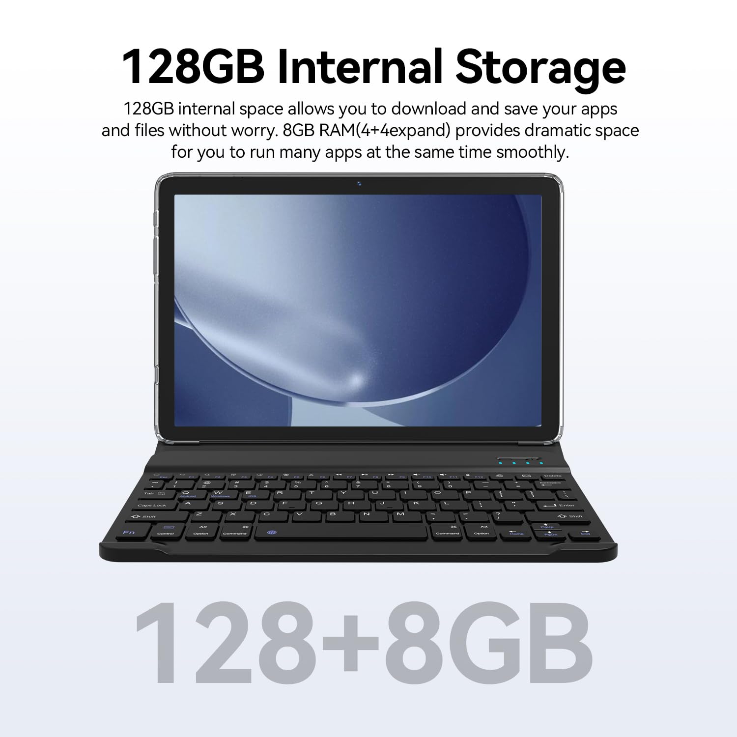 Snapklik.com : ANTEMPER 128GB Android Tablet, 10.1-Inch Tablets, Octa ...