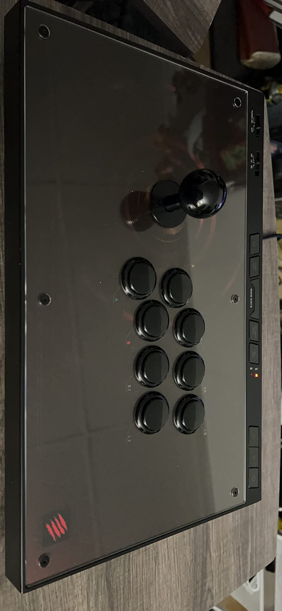 Amazon.com: Mad Catz The Authentic EGO Arcade Fight Stick for PS4, Xbox ...