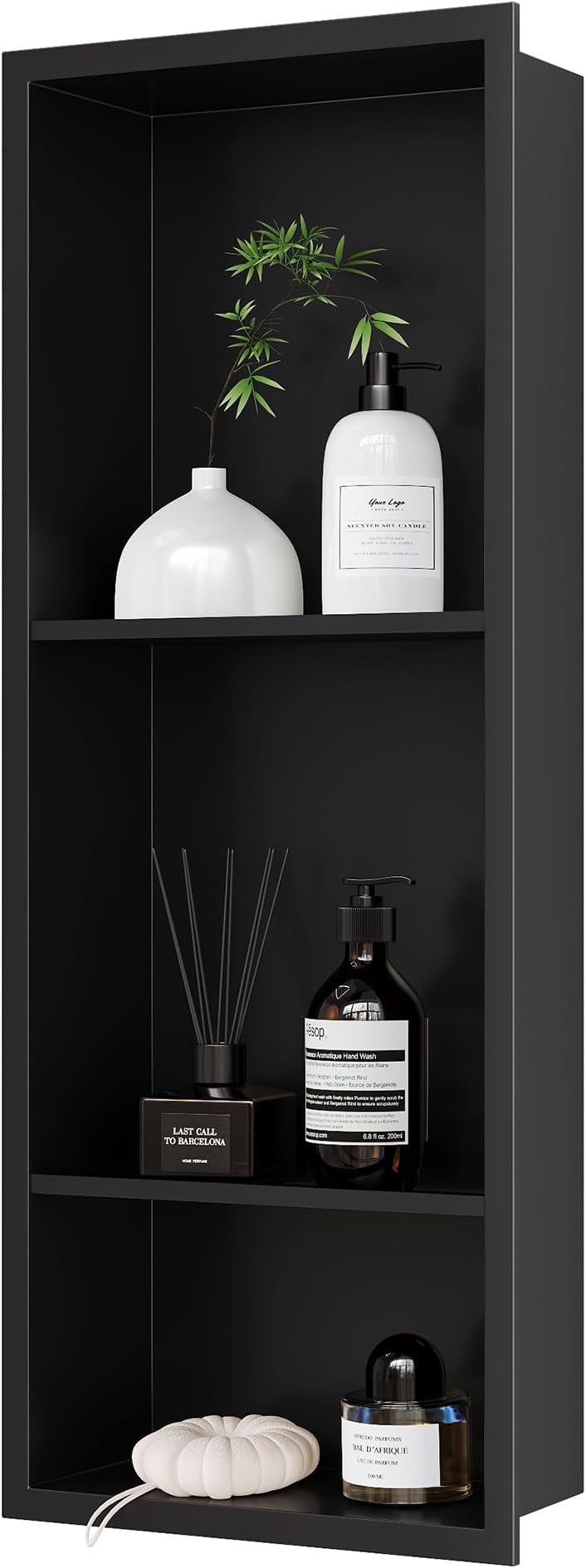 Amazon.com: Hocamel Shower Niche 304 Stainless Steel+SMC Material 40(20 ...