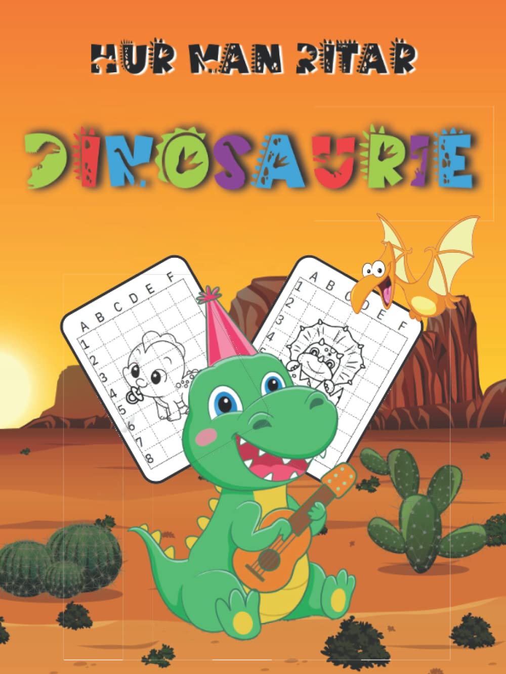 Hur Man Ritar Dinosaurie En Enkel Steg For Steg Guide | Desertcart KUWAIT