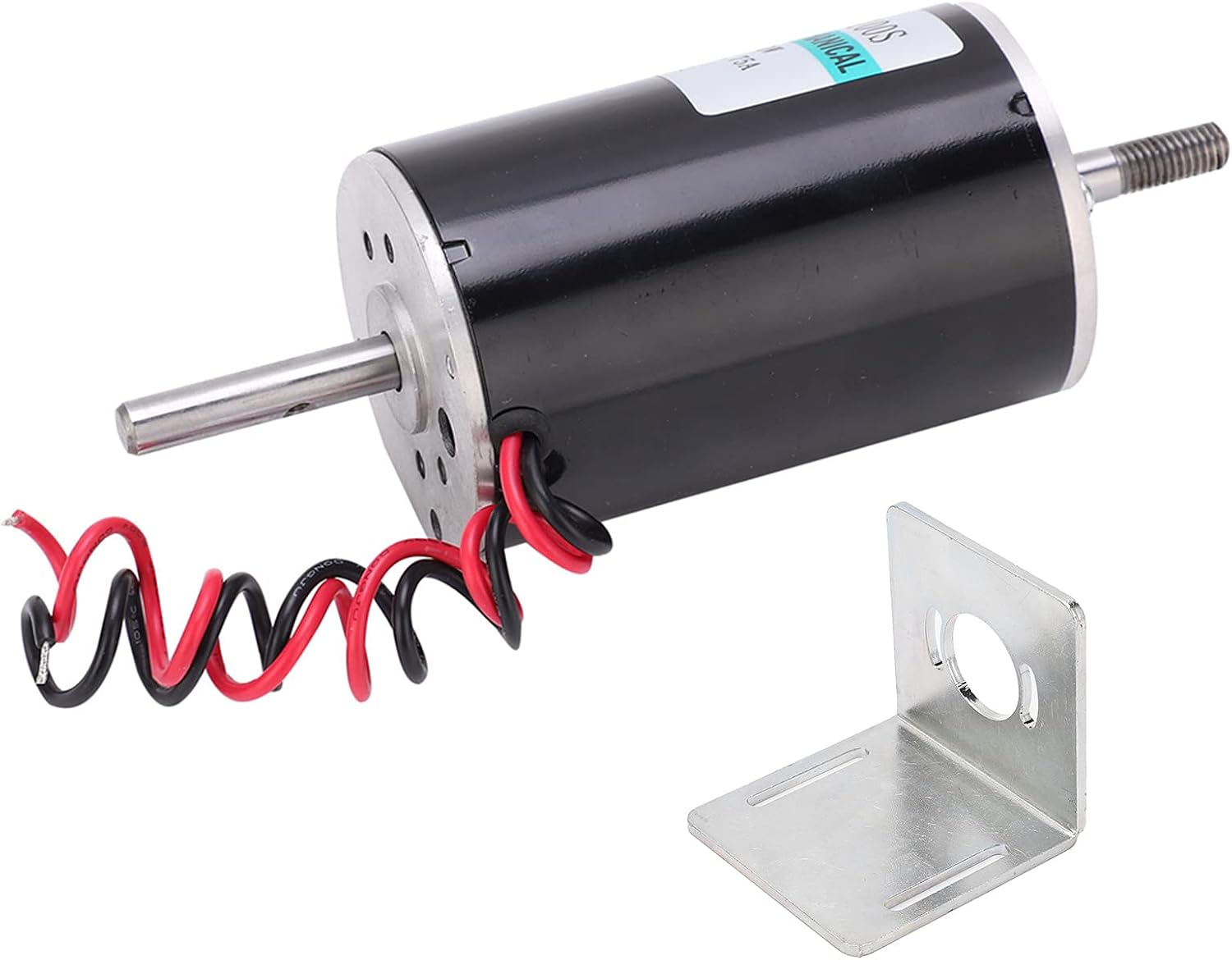 Amazon.com: DC Motor HighSpeed 80W Small CW CCW Double Output Shaft ...