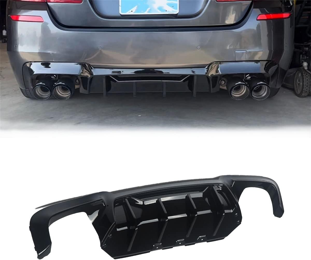Amazon.com: Mactoom Rear Diffuser Compatible with BMW 5 Series F10 M ...