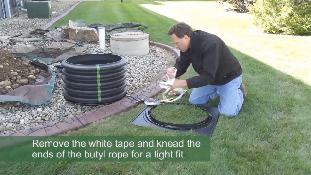 Watch How to install septic tank risers - DIY and Save on Amazon Live