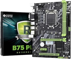 Amazon.com: HUANANZHI LGA1155 B75 Plus M.2 Motherboard: Intel B75 ...
