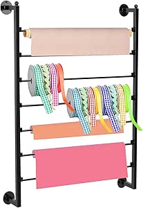 Amazon.com: Ribbon Storage Organizer, Wall Mounted Ribbon Organizer, 7 ...