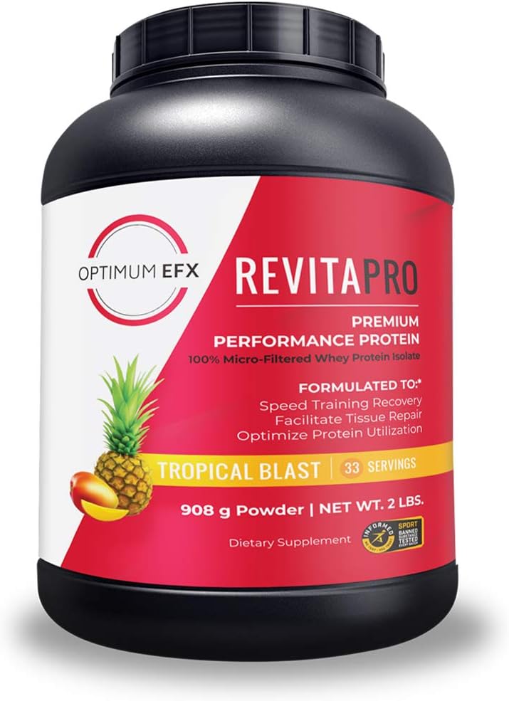 Amazon.com: OPTIMUM EFX RevitaPRO, Premium Performance Protein, 100% ...