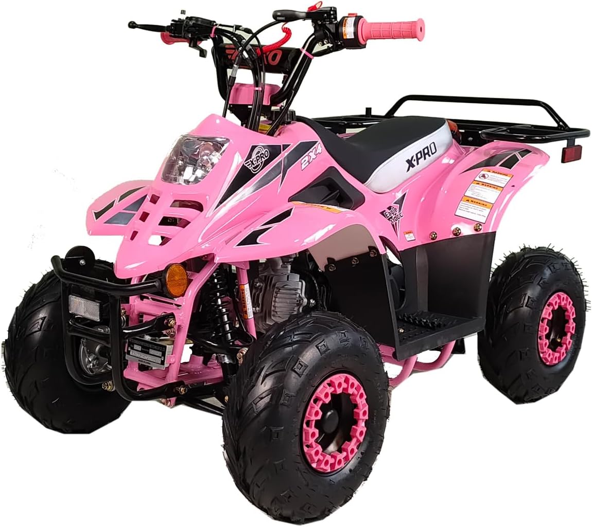 Amazon.com: X-PRO 110cc ATV Quads ATV Quad ATVs 4 Wheeler (Spider Pink ...