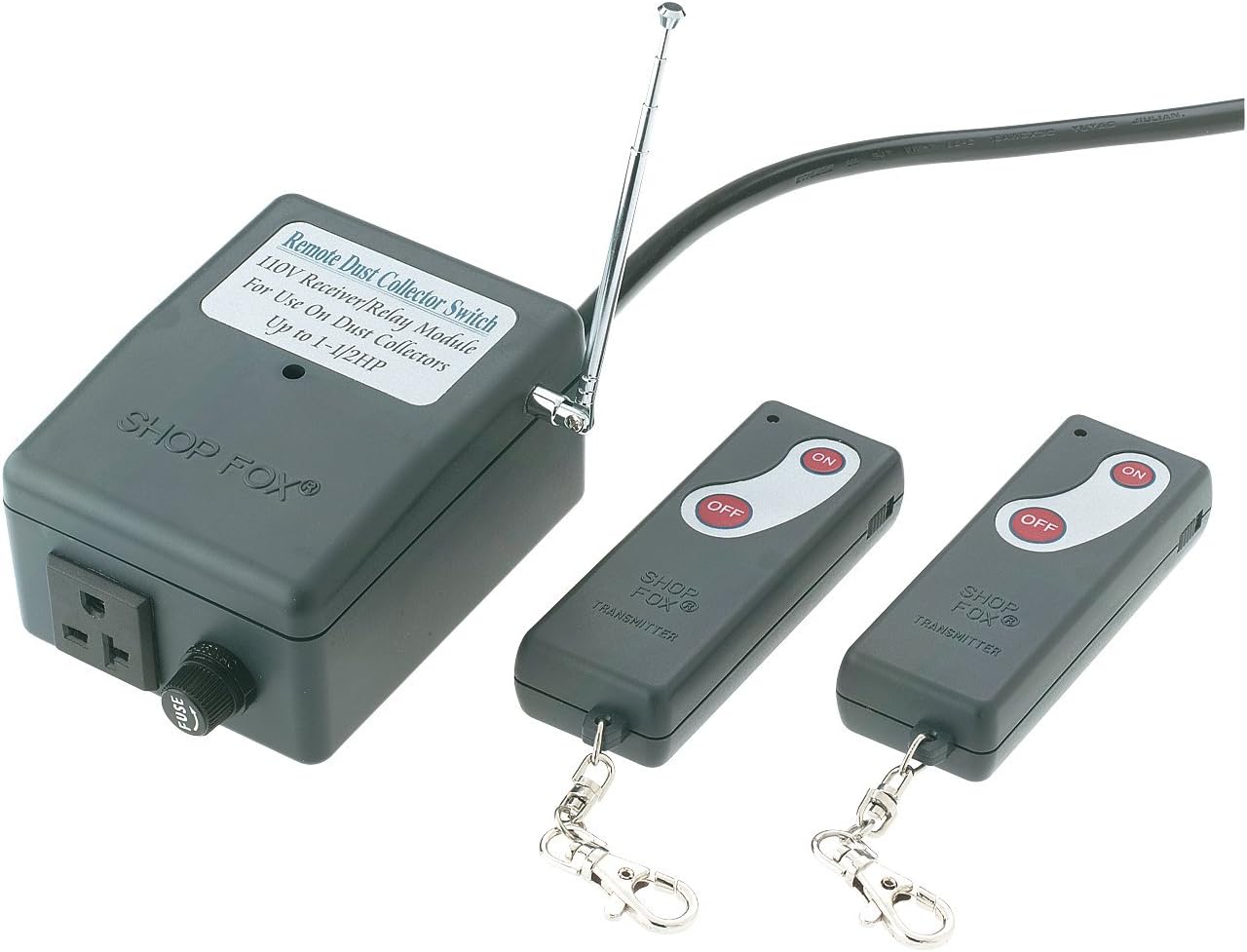 Shop Fox D3346 220-Volt 20-Amp Dust Collector Remote Switch - Vacuum ...