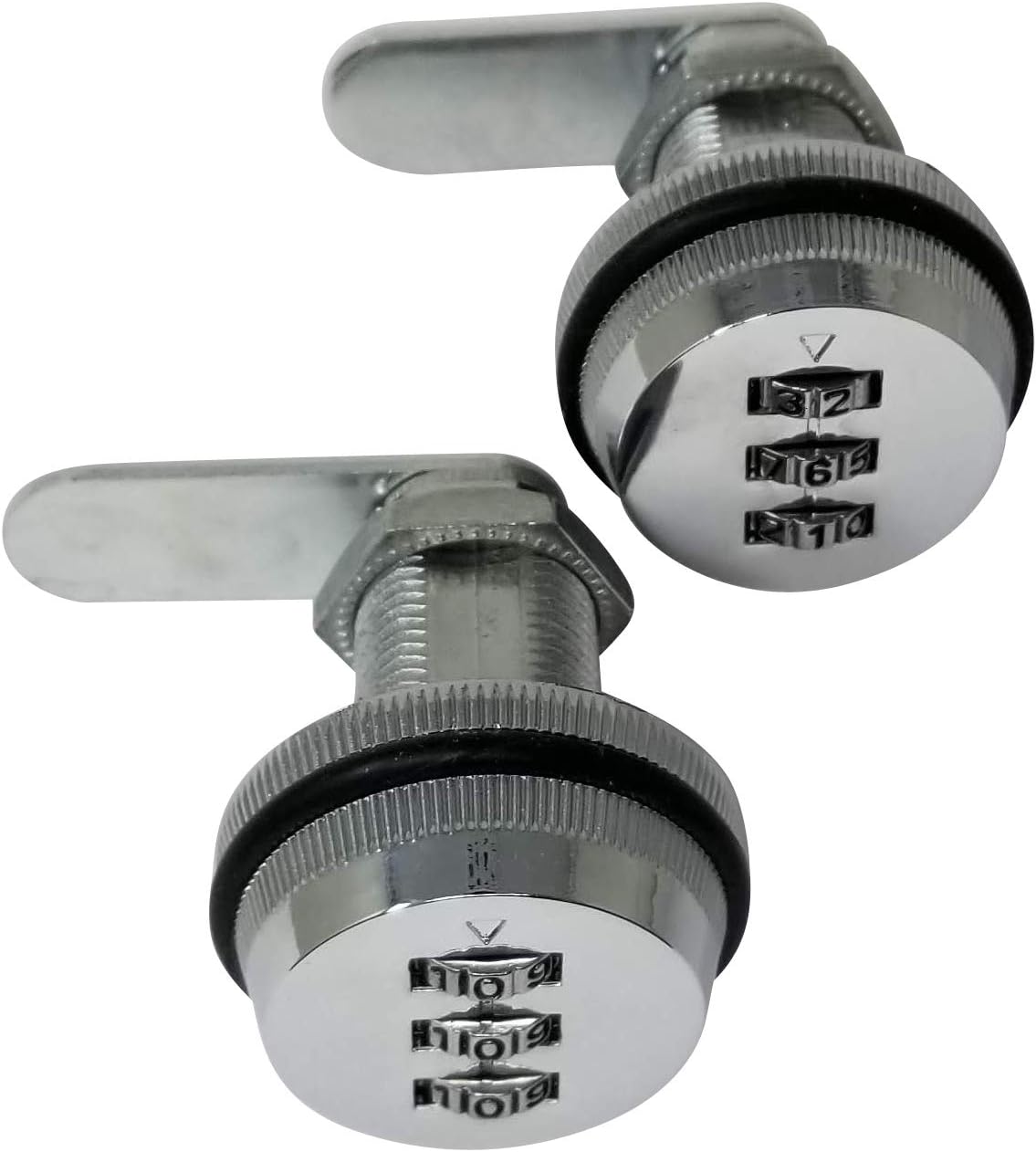 Admiral Locks Combination Cam Lock (1-1/8 Inch, Silver Pack of 2 ...