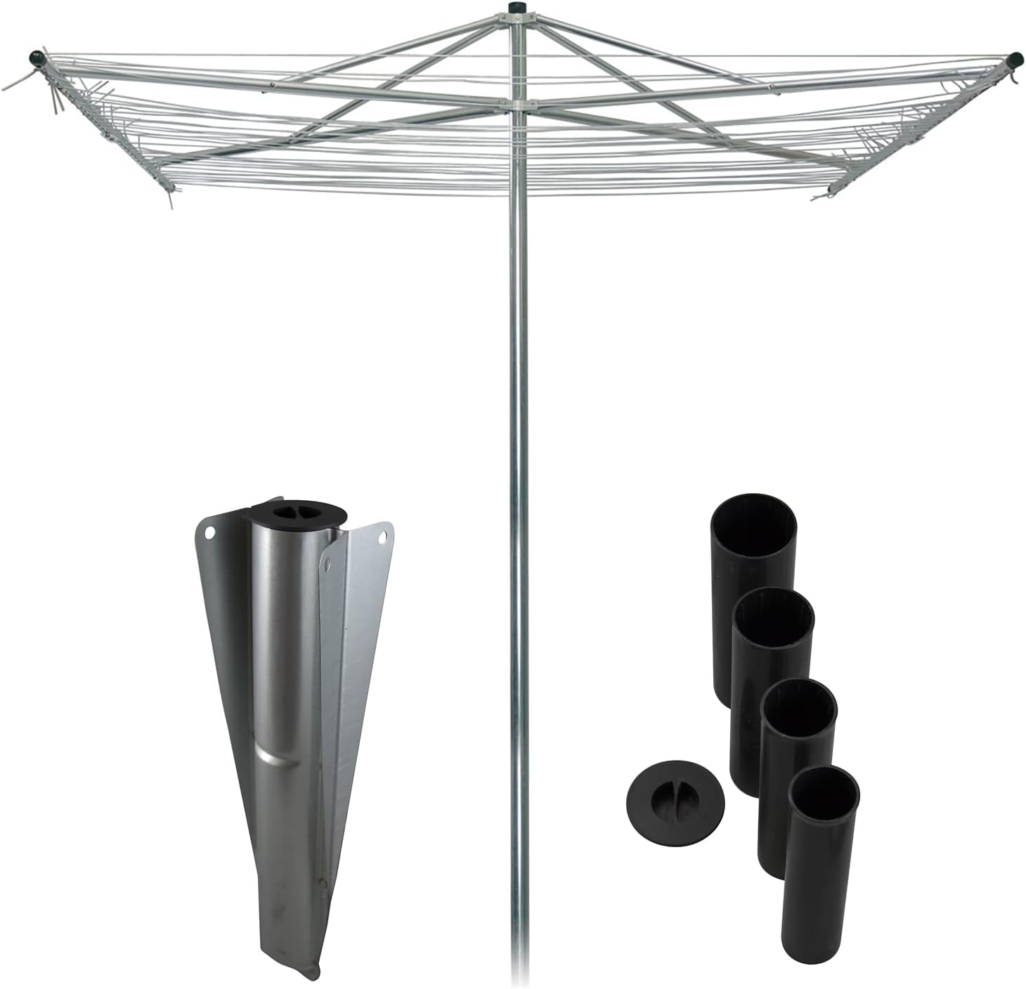 Strata Outdoor Parallel Rotary Dryer Clothes Line (184', Parallel ...