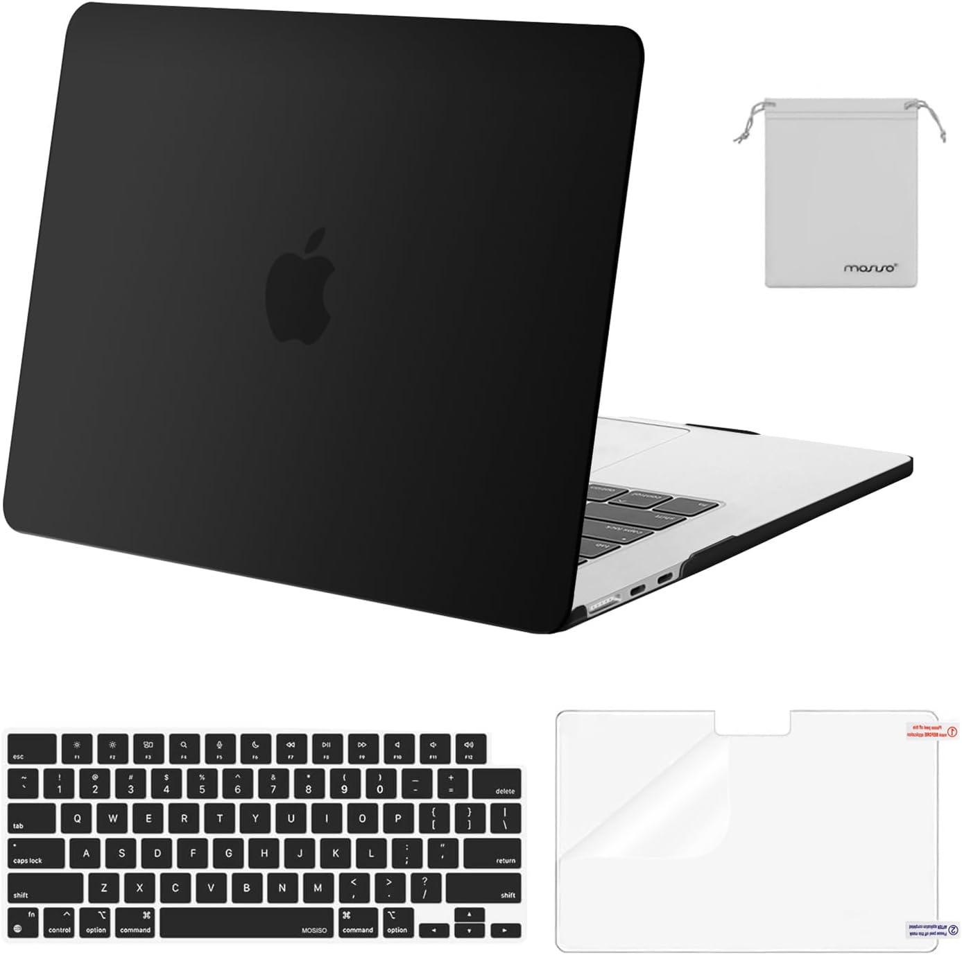 Amazon.com: MOSISO Compatible with MacBook Air 15 inch Case 2023 ...