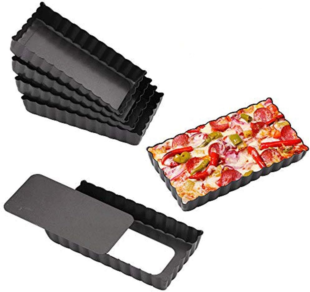 Amazon.com: Gutsdoor Mini Tart Pan Square 4 Inch with Removable Bottom ...