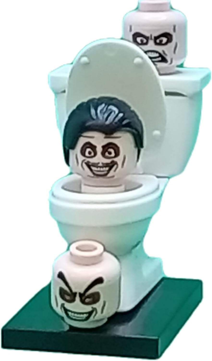 Amazon.com: Skibidi Building Blocks gman : Toys & Games