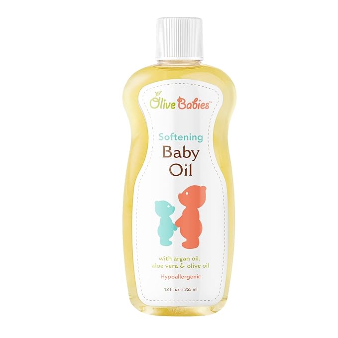 Amazon.com: Baby Oil Multi Purpose with Argan Oil, Aloe Vera & Olive ...