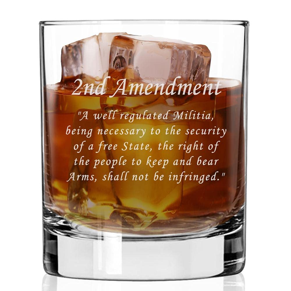 Amazon.com | Lucky Shot - 2nd Amendment To The Constitution Whiskey ...