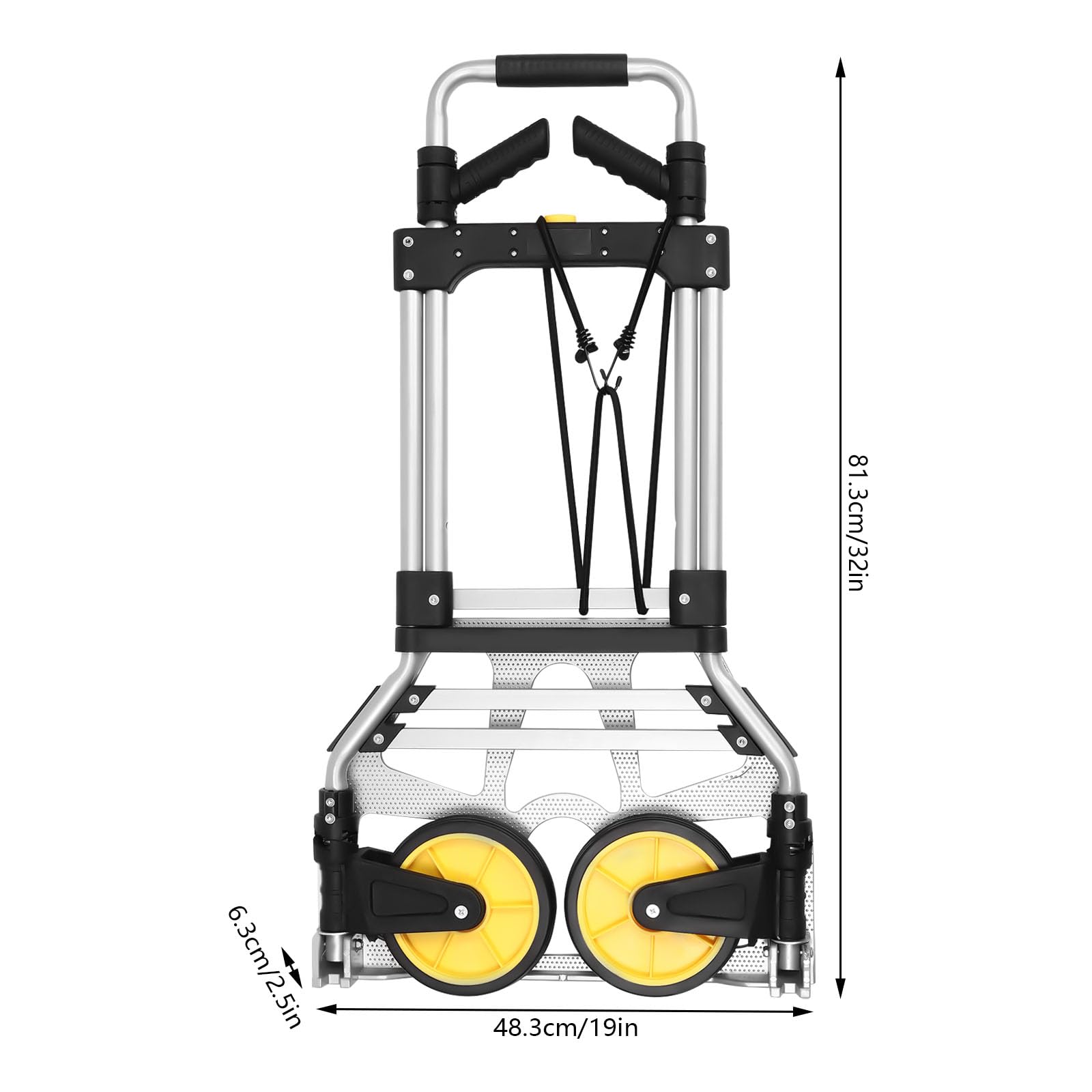 Snapklik.com : Hand Truck Dolly, Industrial Strength Heavy Duty ...