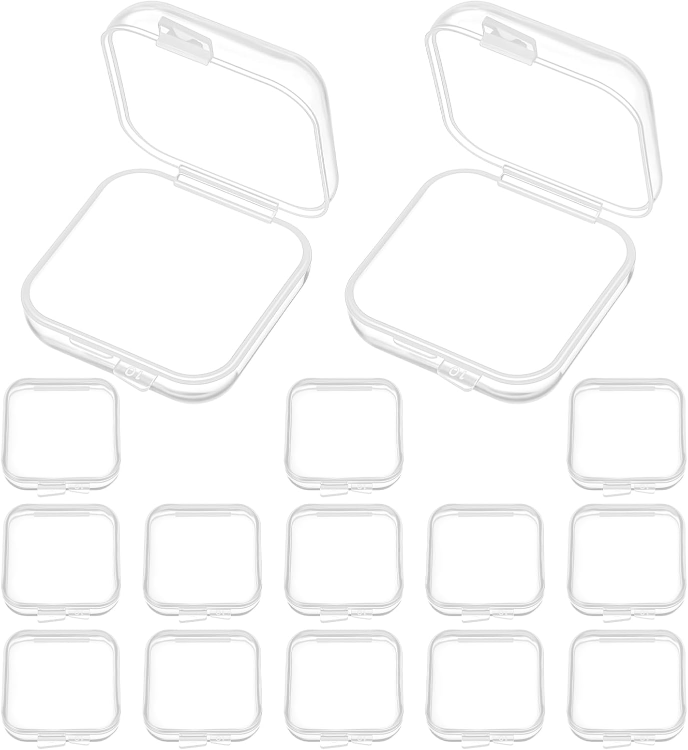 Amazon.com: WJIAA 15 Pcs Ear Plug Cases,1.8 mm Thicken Mini Clear ...