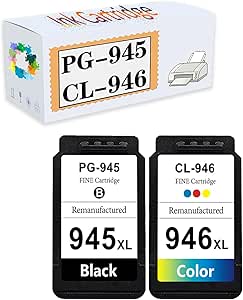 Amazon.com: LISTWA Compatible PG-945 CL-946 PG945 CL946 Ink Cartridges Replacement for Canon ...