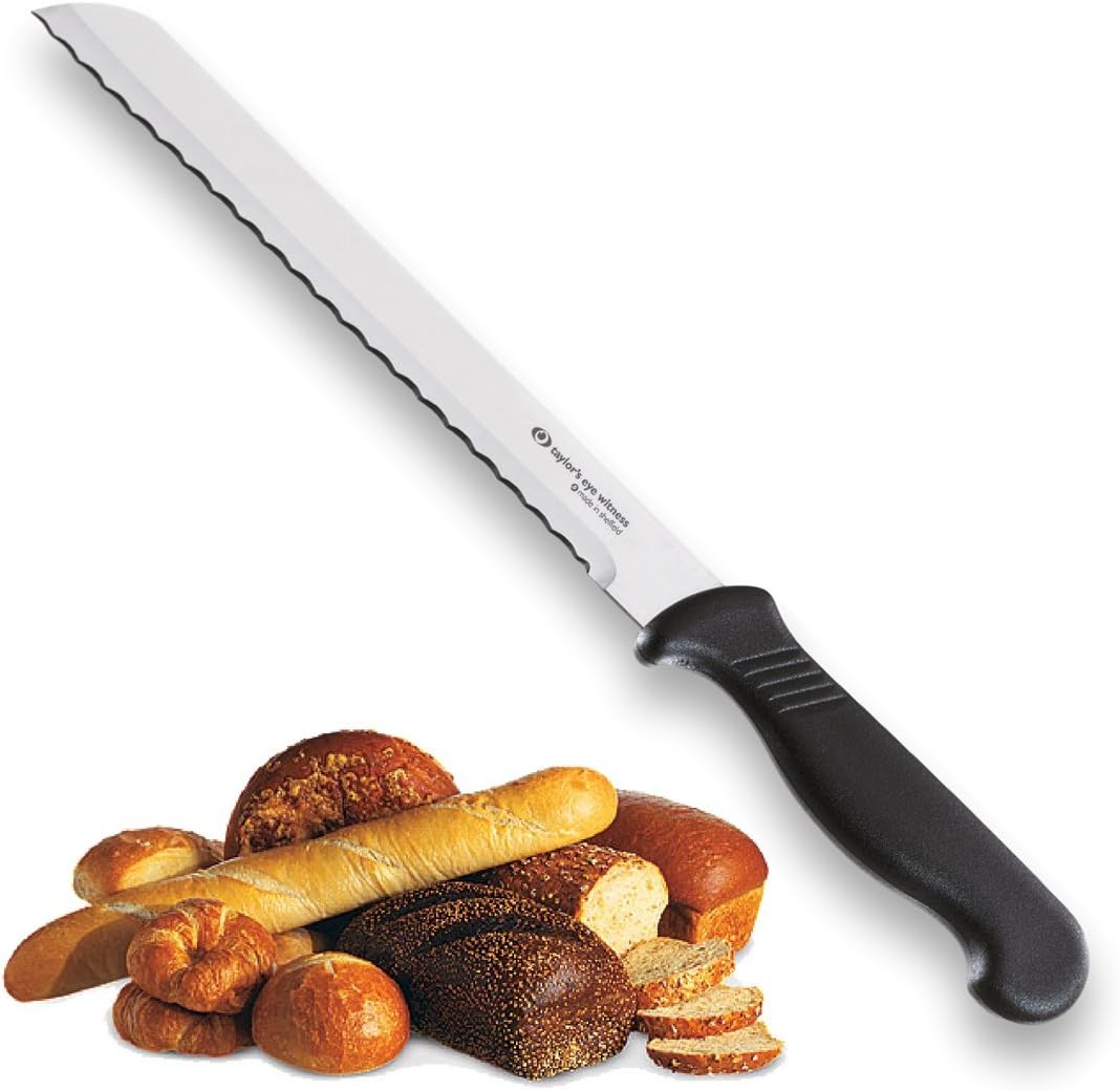 Kitchen Devils S8602006 Lifestyle Bread Knife, Black, 33.5 x 3.5 x 2 cm ...