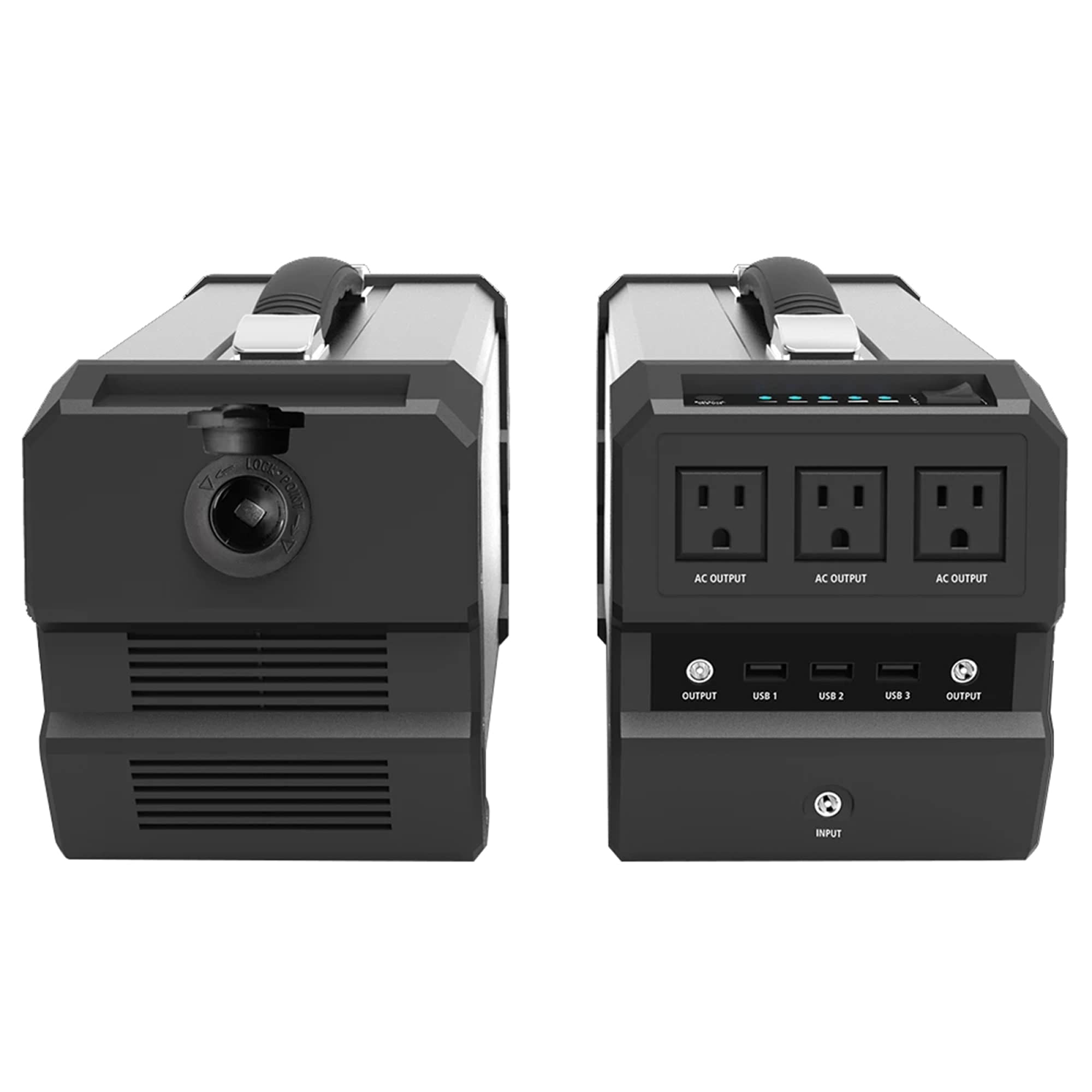 120000mah Super Capacity Home Portable Solar Inverter Generator Pure ...