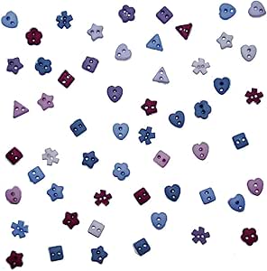 Amazon.com: Jesse James Tiny Roses Buttons Dress It Up Embellishments