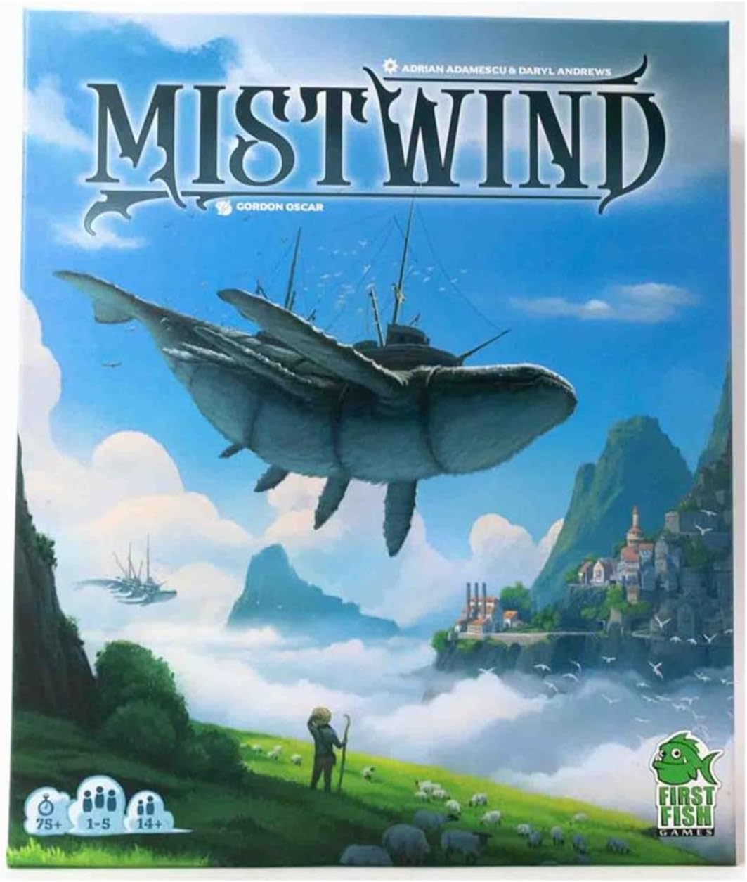 Amazon.com: Mistwind Base Game - First Fish Games - 1 to 5 Players ...