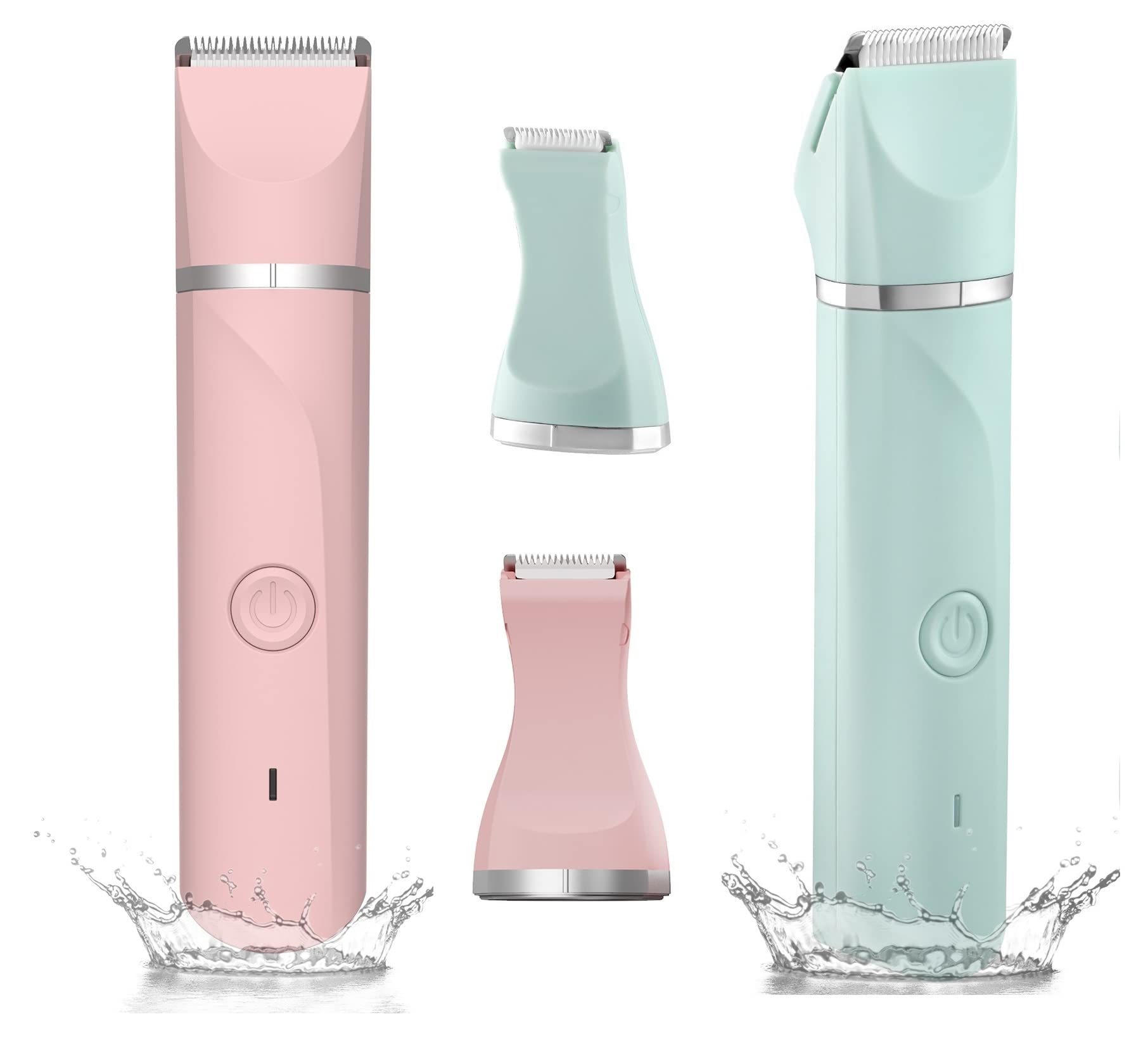 Waterproof Bikini Trimmer Women Electric Razor for Bikini Legs Pubic ...