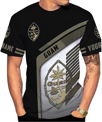 Amazon.com: MoonArt Personalized Guam Shirt - Guahan Pride Tshirt for ...