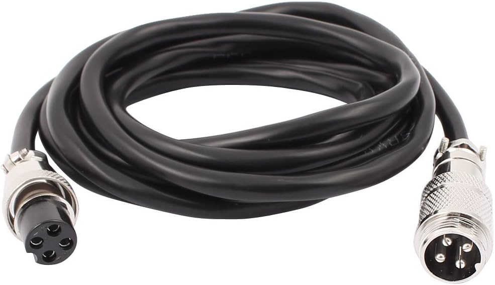 sourcingmap GX16 4 Pin Male/Female Head Aviation Socket Connector ...