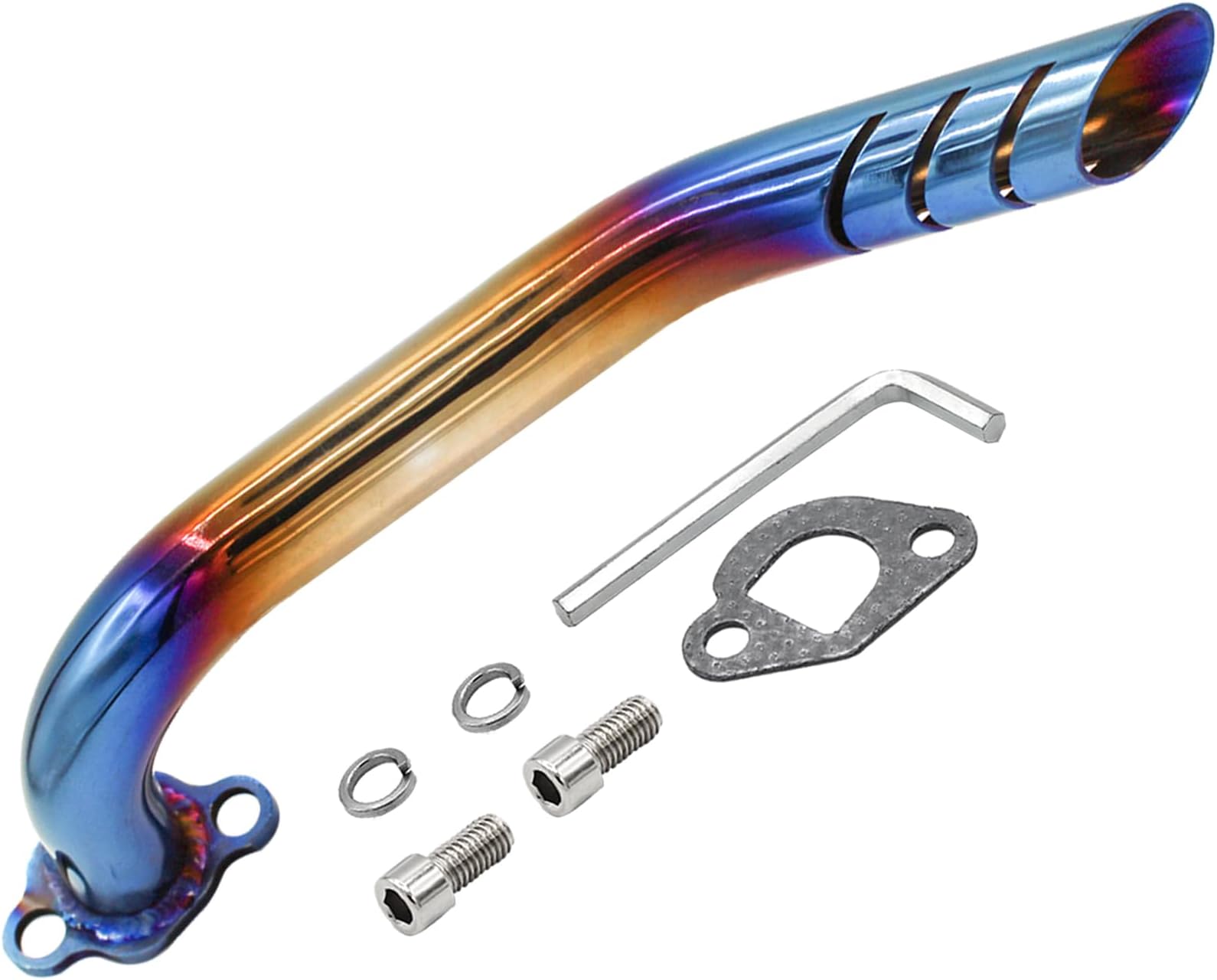 Header Exhaust Pipe Kit for Coleman CT200u CT200u-ex BT200X KT196 196cc ...