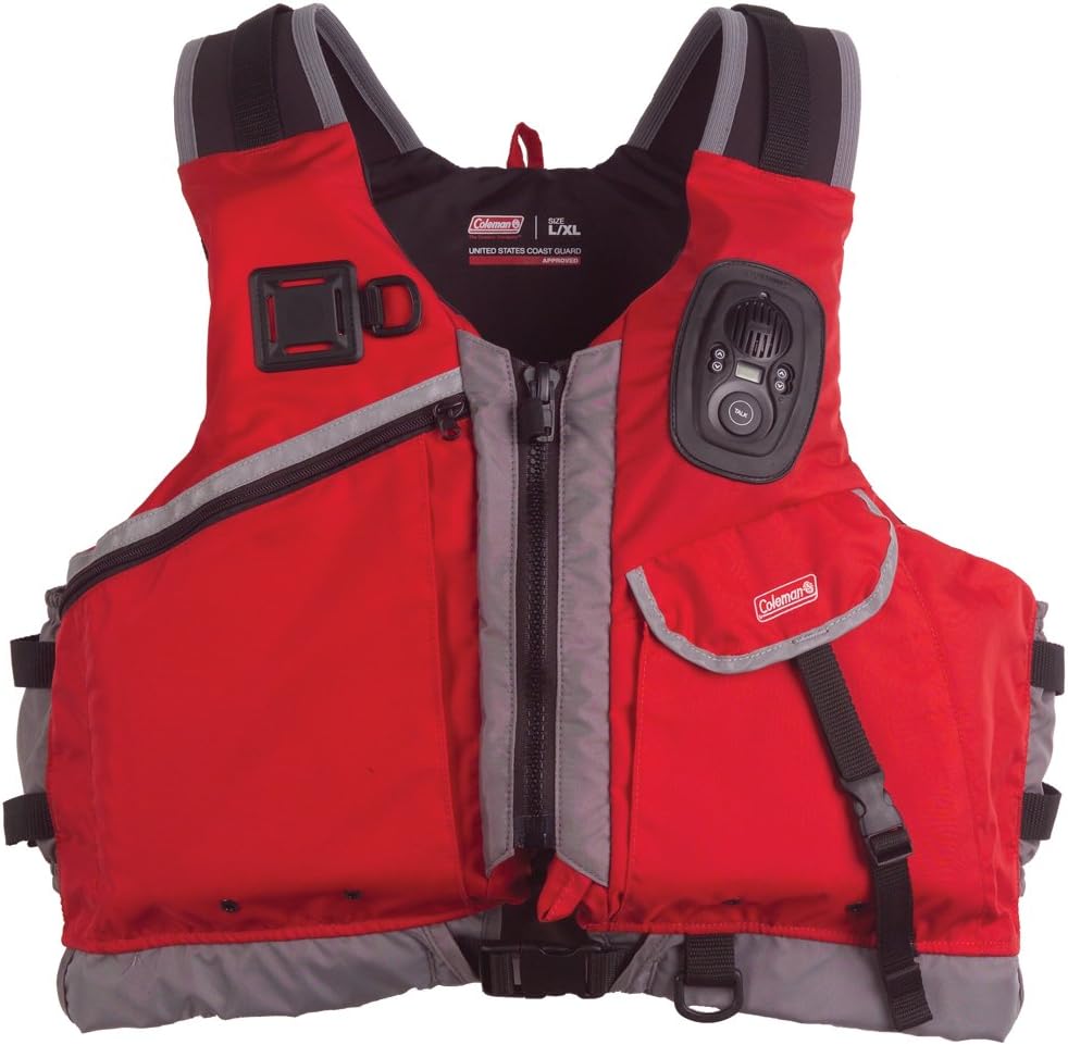 Amazon.com : Coleman Transmit Paddle Vest (Size-M/L) : Life Jackets And ...
