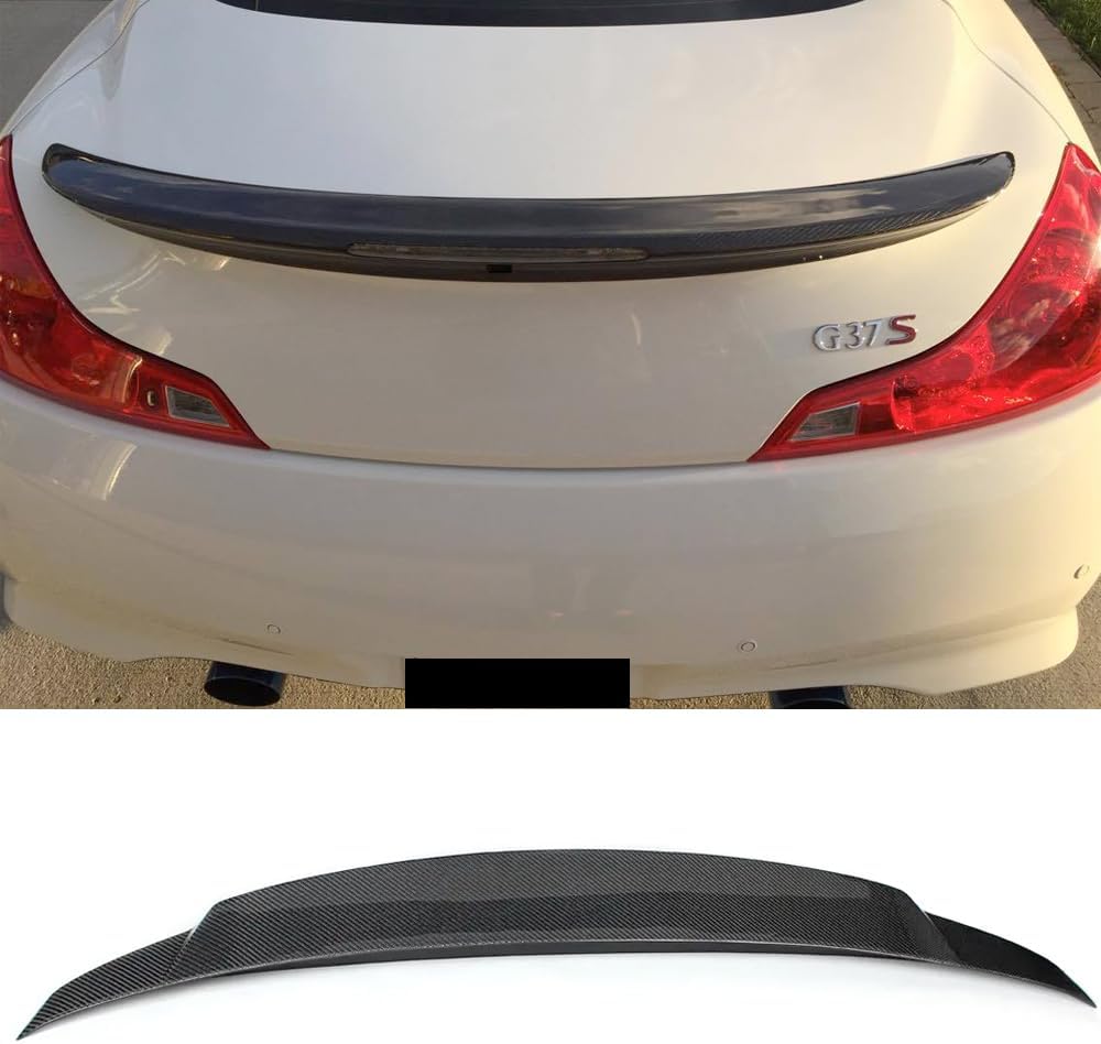 Amazon.com: Carbon Fiber Rear Diffuser Fits for Infiniti G37 Coupe 2 ...